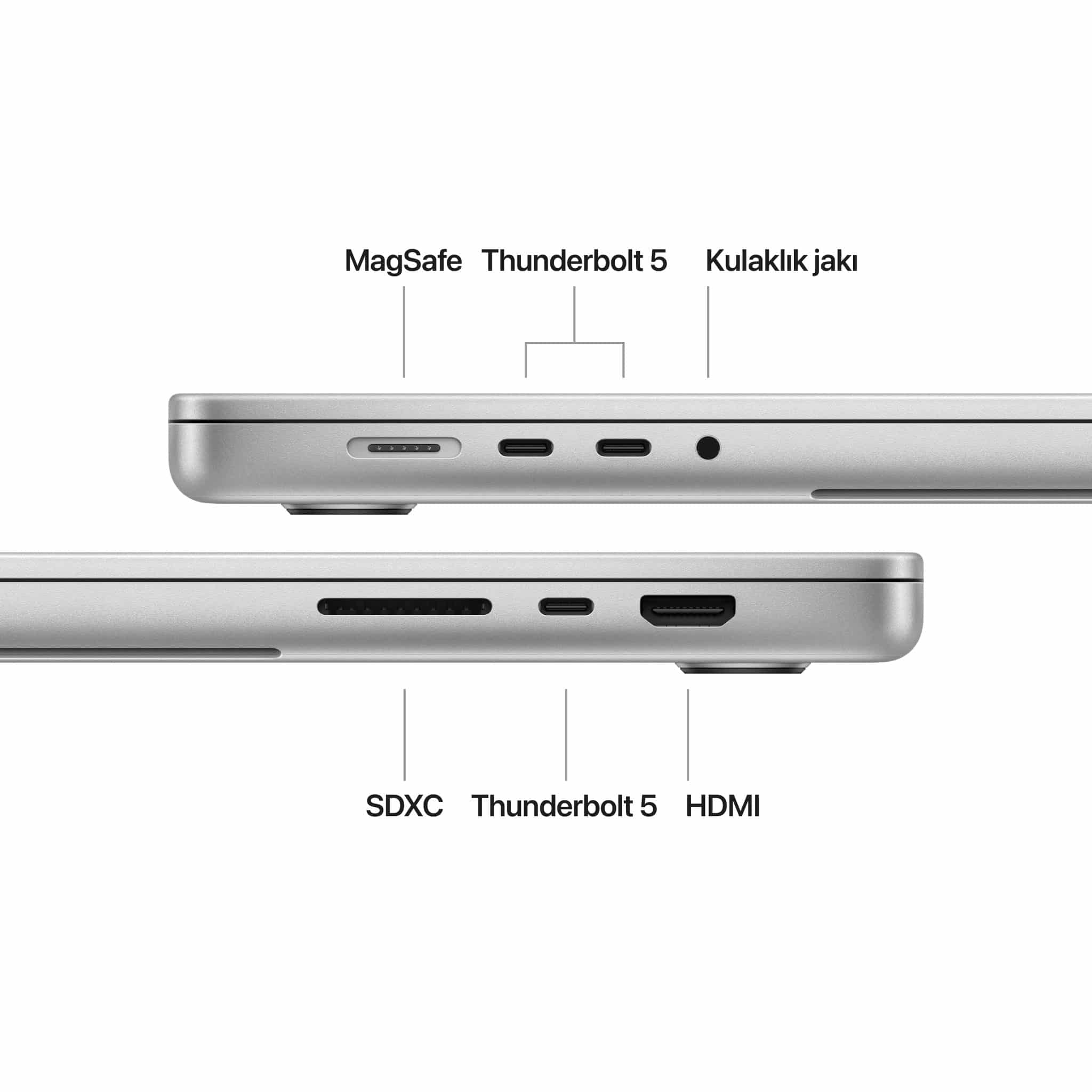 MacBook Pro 16 inc M4 Max 48GB 1TB Gümüş MX2W3TU/A