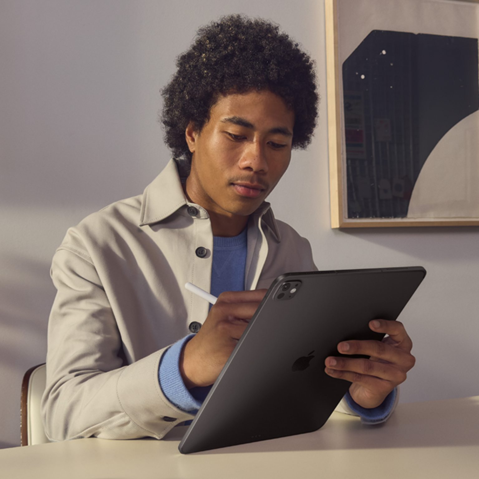 iPad Pro 13 inç Wi-Fi 256GB Standart Cam Uzay Siyahı MDYJ4TU/A - Apple - PT